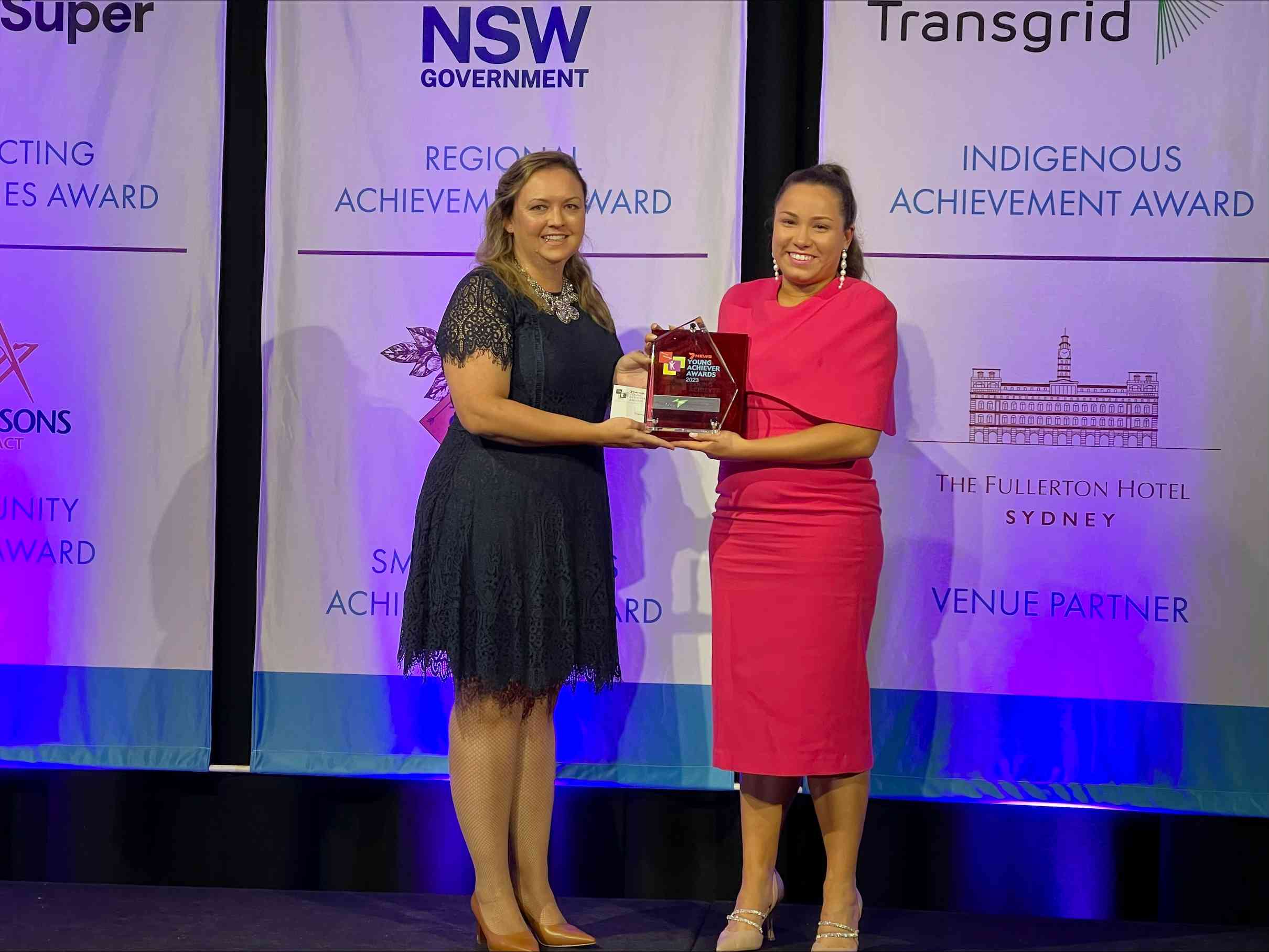 Dr Georgia Durmush Wins Indigenous Achievement Award | Transgrid
