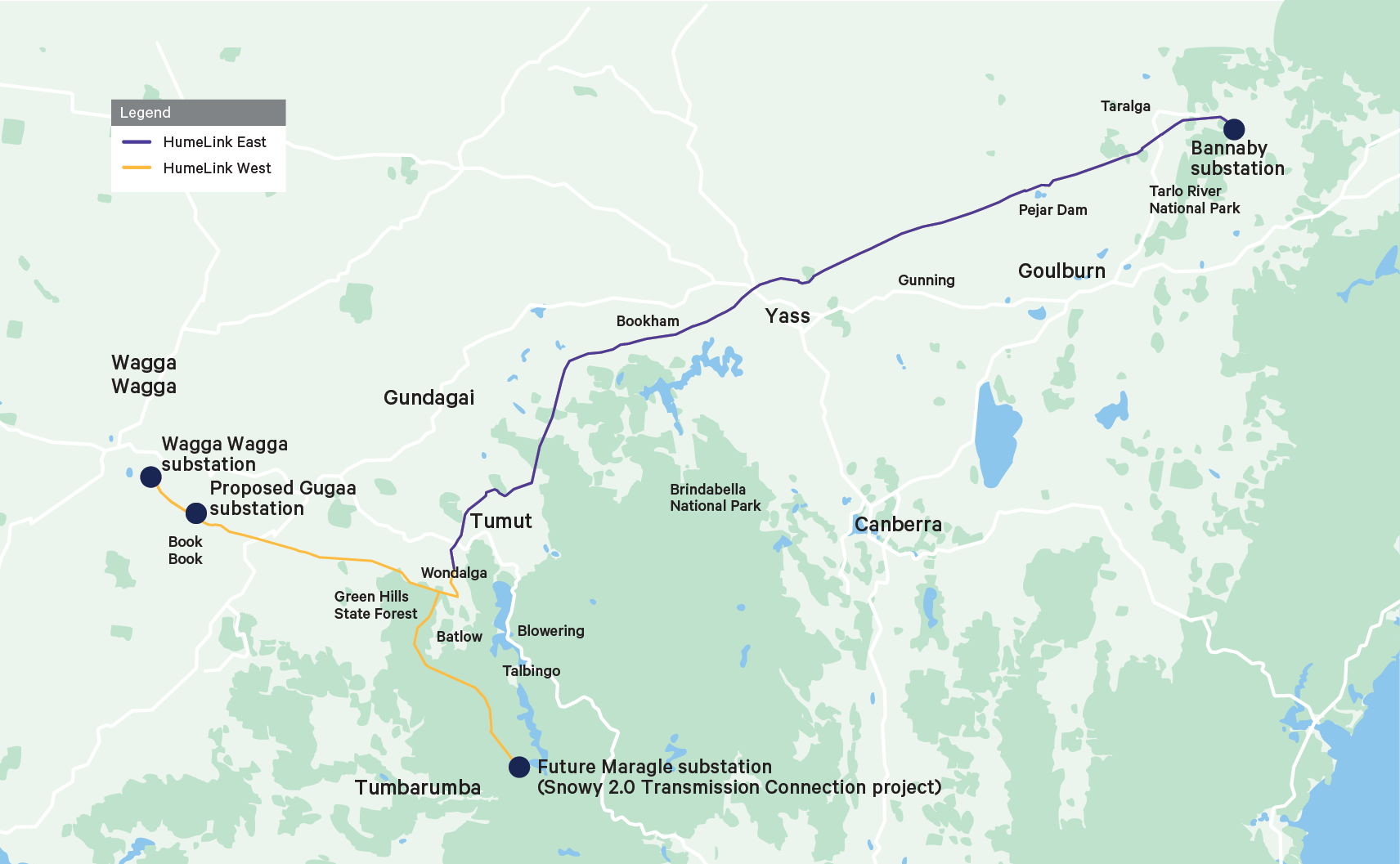 HumeLink: Connecting Wagga Wagga, Bannaby and Maragle | Transgrid